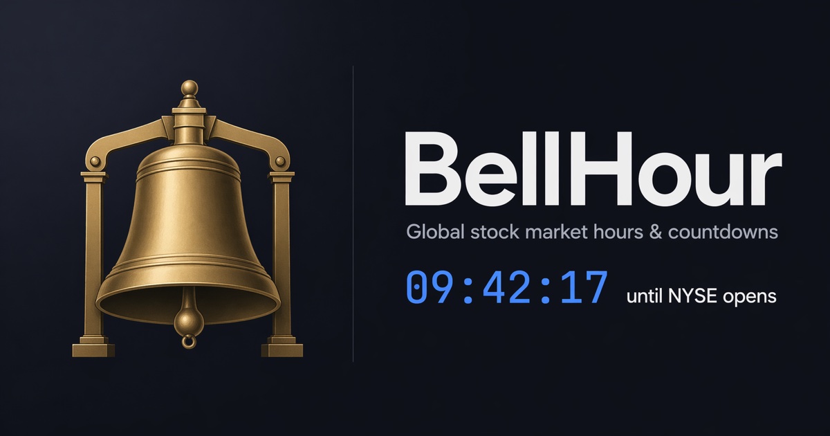 LSE Holidays 2026: Market Calendar & Early Closes | BellHour